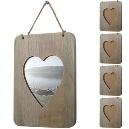 MCW BILDERRAHMEN SHABBY-LOOK herz Grau