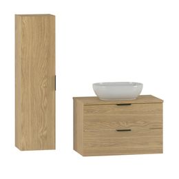 BADM&Ouml;BEL 80.6cm Astrid 2er-Set Holz