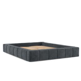 POLSTERBETT Kea mit Stauraum 200/200 cm Anthrazit im Terra NW Stoff