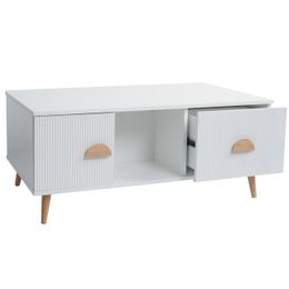 MCW COUCHTISCH eckig Wei&szlig;