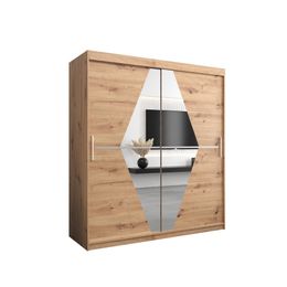 SCHWEBET&Uuml;RENSCHRANK 200/180/62 2-t&uuml;rig