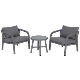 MCW LOUNGE-SET Hellgrau