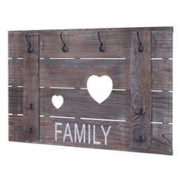 MCW WANDGARDEROBE FAMILY SHABBY-LOOK Braun