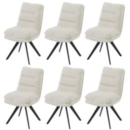 MCW ESSZIMMERSTUHL Wei&szlig; 6er-Set