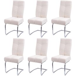 MCW ESSZIMMERSTUHL Cremewei&szlig; 6er-Set