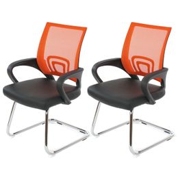 MCW KONFERENZSTUHL Orange 2er-Set