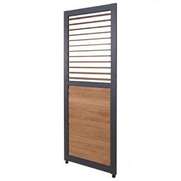 MCW LAMELLENWAND F&Uuml;R PERGOLA Anthrazit