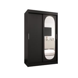 SCHIEBET&Uuml;RENSCHRANK mit Spiegel ROYAL 200/120/62 2-t&uuml;rig