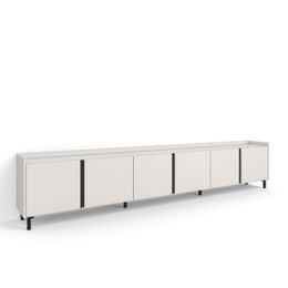 LOWBOARD, Beige, 309/35/61cm, mit Beinen