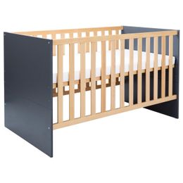 Arthur Berndt BABYBETT Alessio 70 x 140 cm Anthrazit