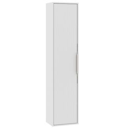 Badplaats BADEZIMMERSCHRANK Rimini mit 1 T&uuml;r Wei&szlig; Matt - 38 x 33 x 170 cm