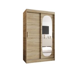 SCHIEBET&Uuml;RENSCHRANK mit Spiegel ROYAL 200/120/62 2-t&uuml;rig