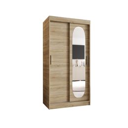 SCHIEBET&Uuml;RENSCHRANK mit Spiegel ROYAL 200/100/62 2-t&uuml;rig
