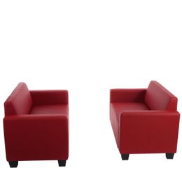 MCW SOFA-GARNITUR Rot