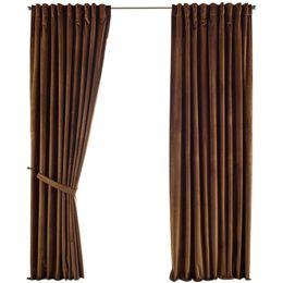 gardinenbox VORHANG 2ER SET MILANO HxB 280x135 cm Taupe
