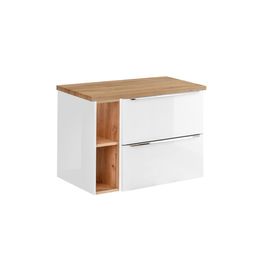 WASCHTISCHUNTERSCHRANK 80.4cm April Wei&szlig;