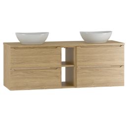 DOPPELWASCHTISCH 140.6cm Viggo Holz
