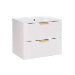 WASCHTISCH 61cm Oria Wei&szlig;