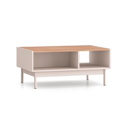 COUCHTISCH Connie Kaschmir und Holz