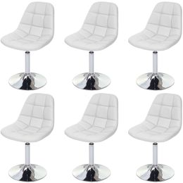 MCW ESSZIMMERSTUHL Wei&szlig; 6er-Set