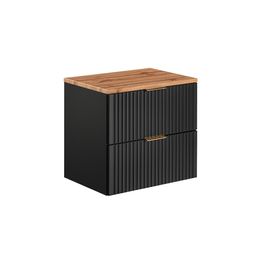 WASCHTISCHUNTERSCHRANK 60.6cm Adriel Schwarz