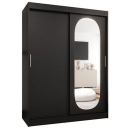 SCHIEBET&Uuml;RENSCHRANK mit Spiegel ROYAL 200/150/62 2-t&uuml;rig