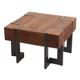 MCW COUCHTISCH quadrat Dunkelbraun