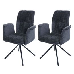 MCW ESSZIMMERSTUHL Grau 2er-Set