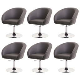 MCW ESSZIMMERSTUHL Grau 6er-Set