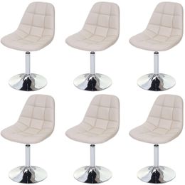 MCW ESSZIMMERSTUHL Grau 6er-Set