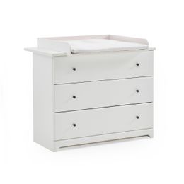 Arthur Berndt WICKELKOMMODE Thilo Landhausstill Soft-Close Wei&szlig;