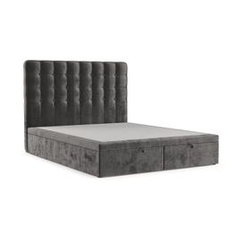 POLSTERBETT Celestia mit Stauraum 180/200 cm Stahl im Lotta Stoff