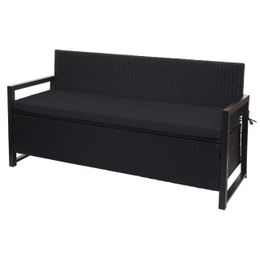 MCW SITZBANK Anthrazit, Schwarz
