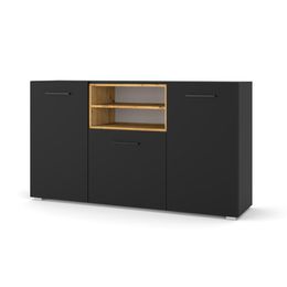 SIDEBOARD Ania Schwarz und Holz