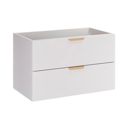 WASCHTISCHUNTERSCHRANK 80cm Oria Wei&szlig;