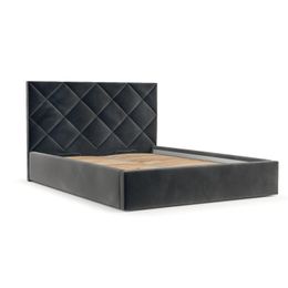 POLSTERBETT Torno 160/200 cm Anthrazit im Paros Stoff
