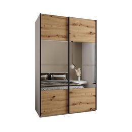 SCHWEBET&Uuml;RENSCHRANK 245,5/150/64 2-t&uuml;rig