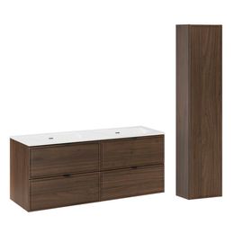 BADM&Ouml;BEL 121cm Elias 2er-Set Holz