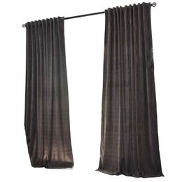gardinenbox VORHANG 2ER SET HAVANNA HxB 245x135 cm Braun Gold