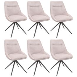 MCW ESSZIMMERSTUHL Beige 6er-Set