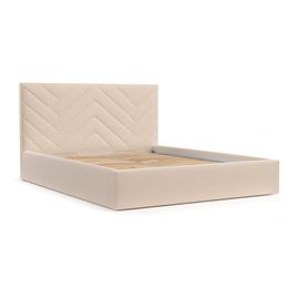 POLSTERBETT Arco 140/200 cm Creme im Asti Stoff