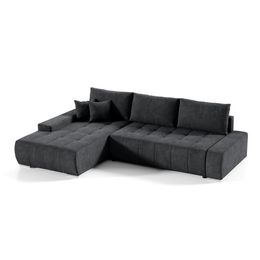 ECKSOFA Jonas 4 Sitzpl&auml;tze Grau