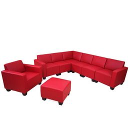 MCW COUCH-GARNITUR Rot