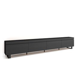 LOWBOARD, Tv-Schrank, Schwarz, 320/35/57cm