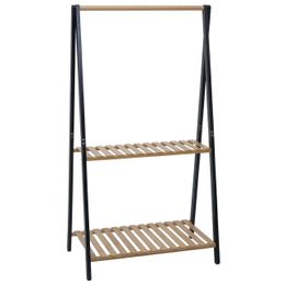 MCW PFLANZENREGAL Beige, Schwarz