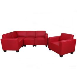 MCW COUCH-GARNITUR Rot