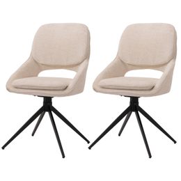 MCW ESSZIMMERSTUHL Beige 2er-Set
