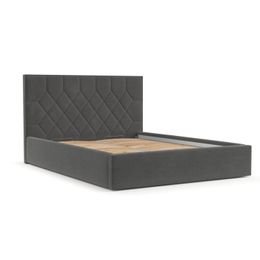 POLSTERBETT Brisa 140/200 cm Anthrazit im Asti Stoff