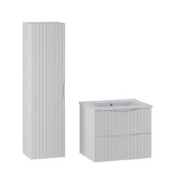 BADM&Ouml;BEL 60cm Tao 2er-Set Wei&szlig;