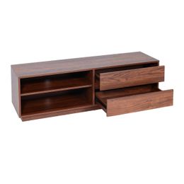 MCW TV-RACK Walnuss Dekor